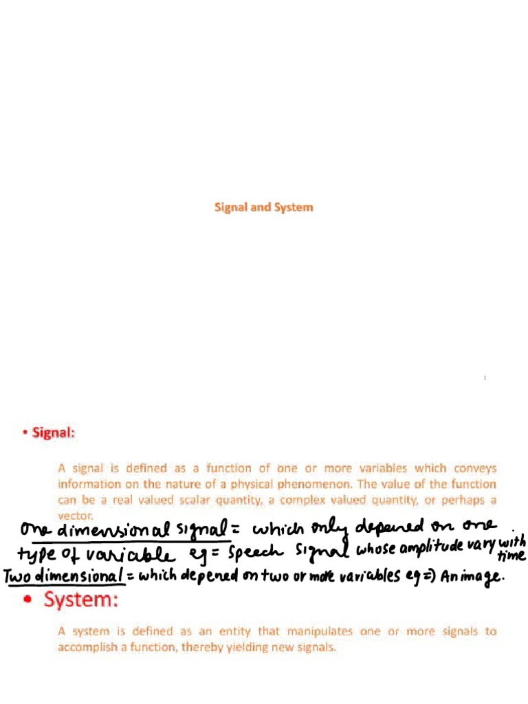1.basic Element and Classification of DSP PDF | PDF | Digital Signal ...