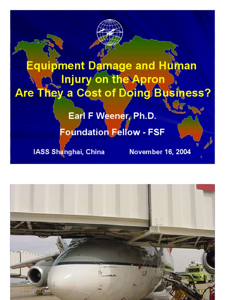 Ground Incidents On Apron | PDF | Airport | Airlines