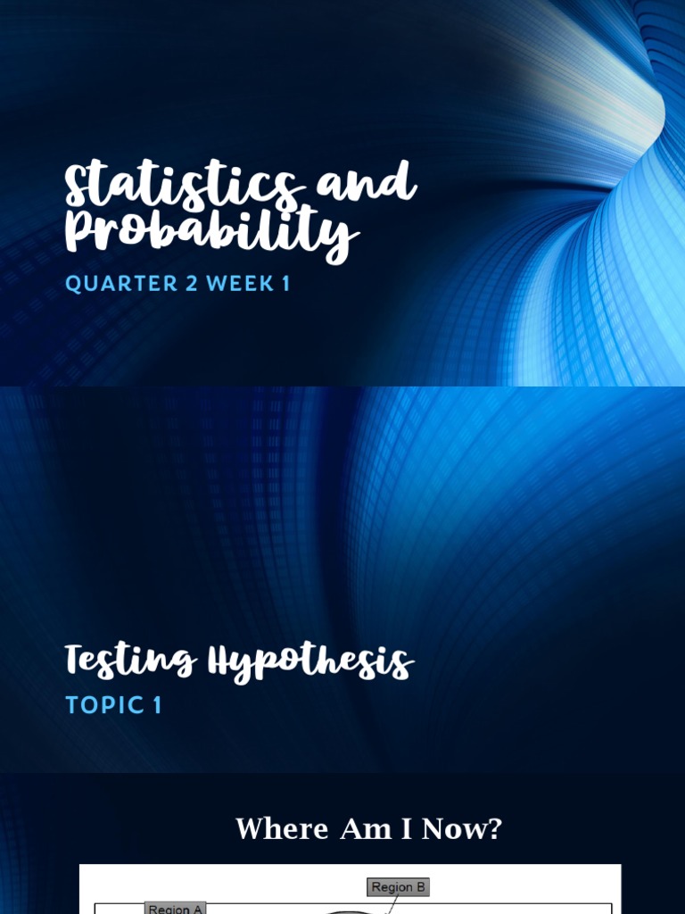 Statistics and Probability Quarter 2 Week 1 PDF | PDF | Statistical ...