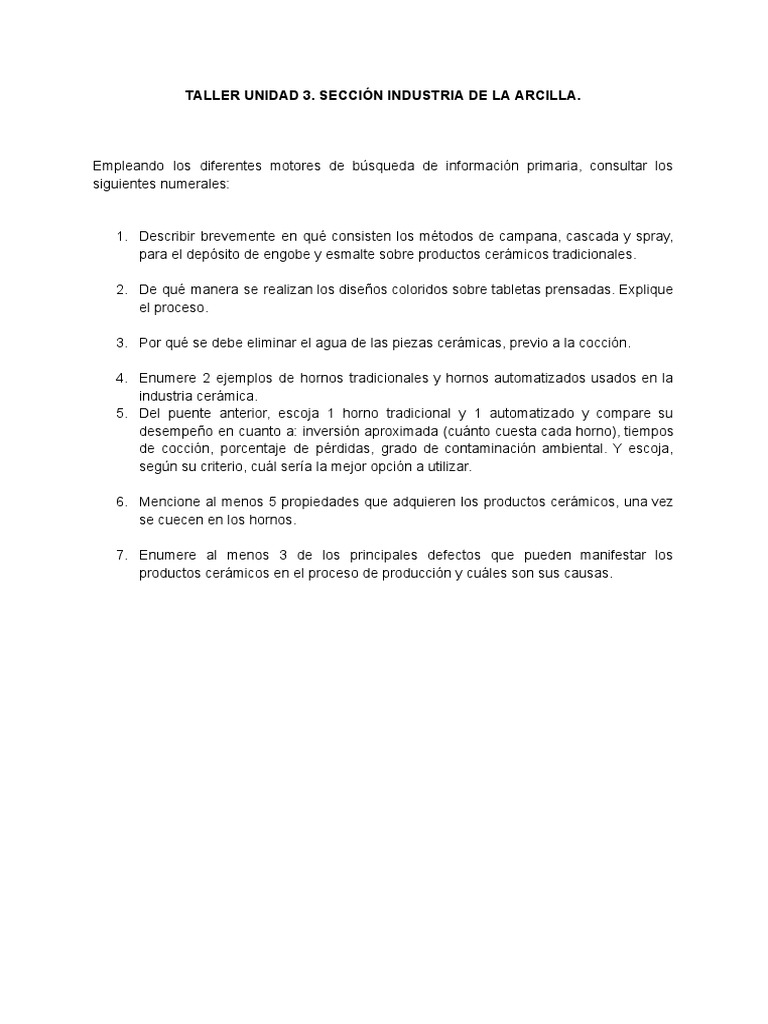 Taller Procesos | PDF