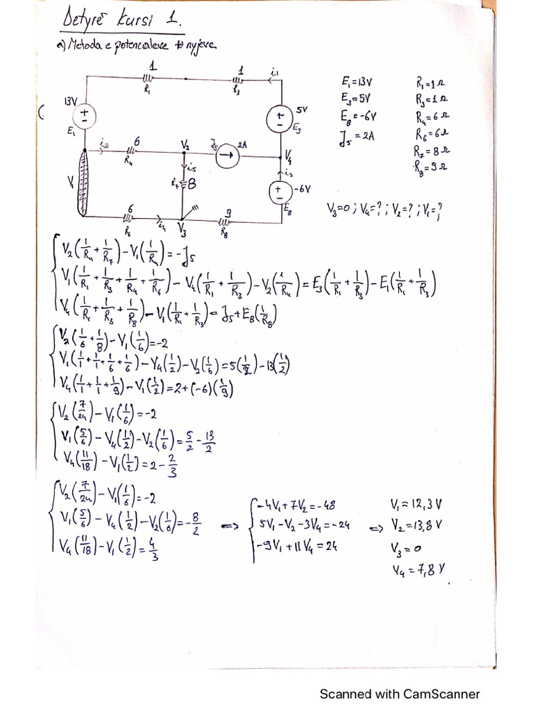 Detyre Kursi Elektroteknike Pdf
