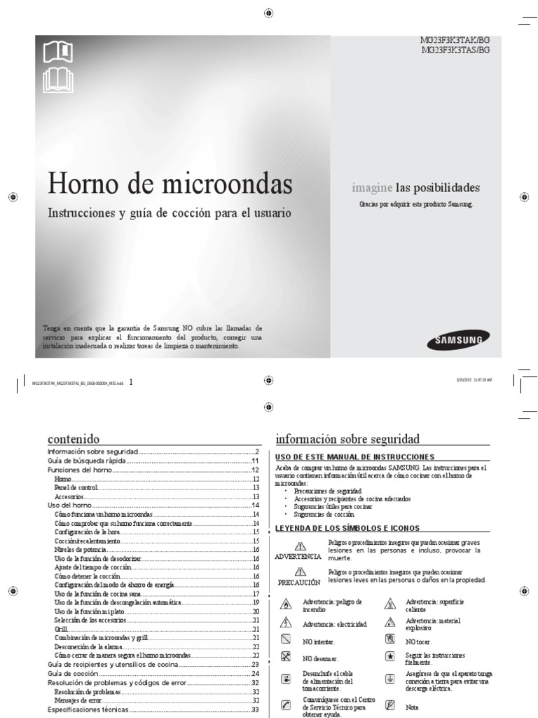 Manual Micro | PDF | Agua | Enchufes y tomas de corriente alterna