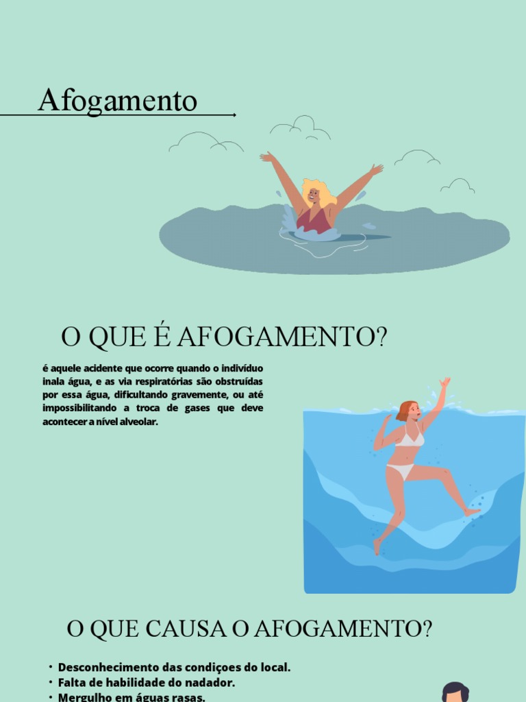 Identificar o Afogamento. | PDF | Oxigênio | Medicina Clínica