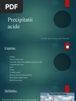 Poluarea Aerului, Ploile Acide | PDF