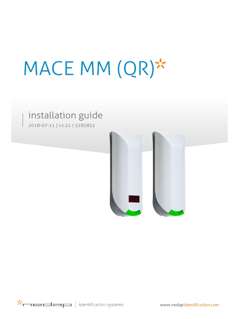 MACE Reader Installation Guide | PDF | Usb | Qr Code