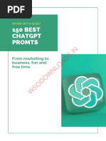 ChatGPT Cheatsheet (v3) | PDF | Artificial Intelligence | Intelligence (AI) & Semantics