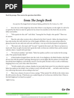 Jungle Book Script | PDF | Baloo | Bagheera