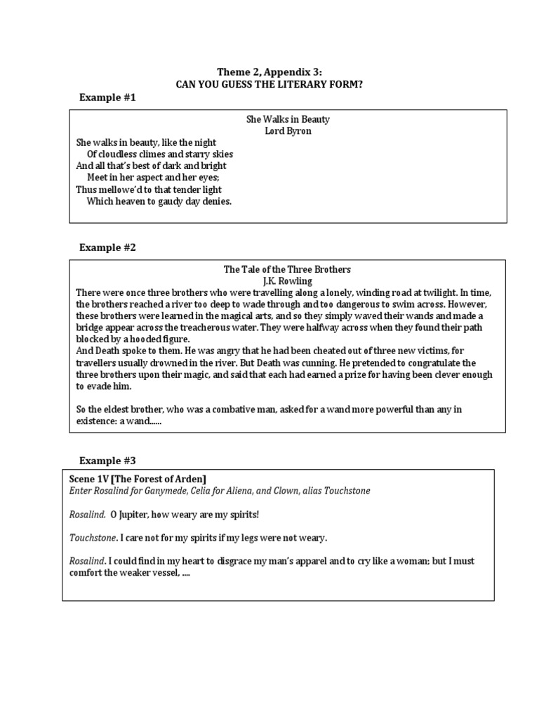Literary Forms in the Bible Explained | PDF | Bible