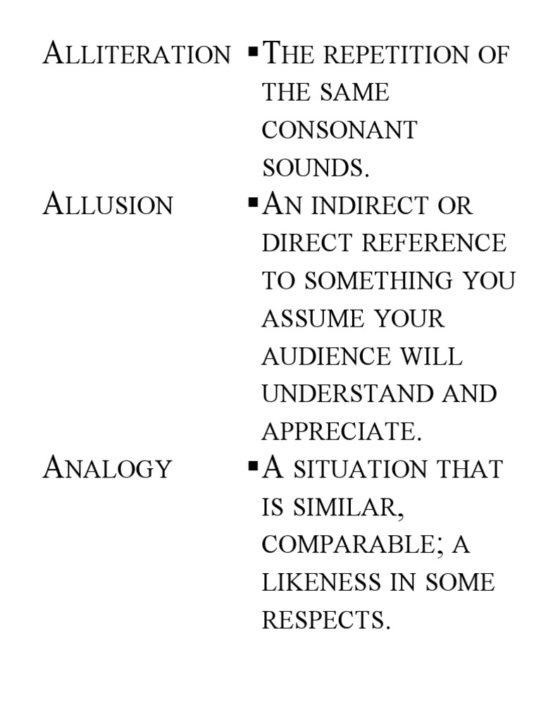Literary Devices Overview | PDF | Irony | Satire