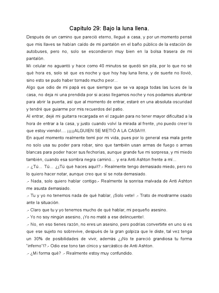 Capítulo 29 - Bajo La Luna Llena (Andreita Hermosa, Mi Amorcito) PDF ...