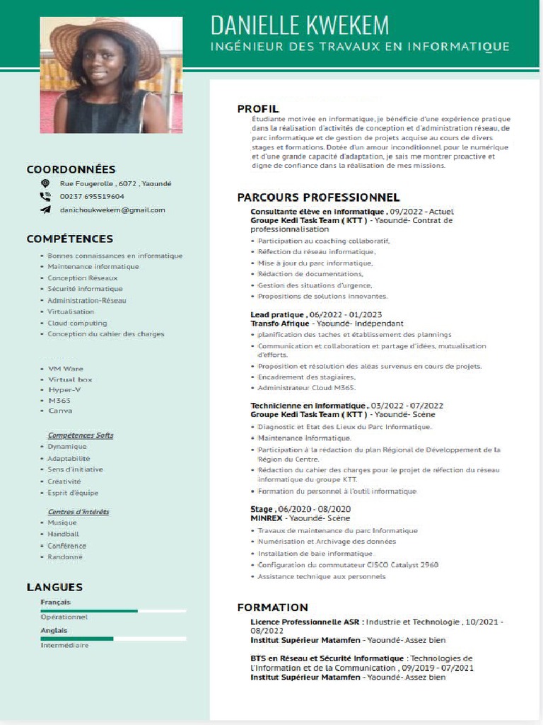 CV-DANIELLE | PDF