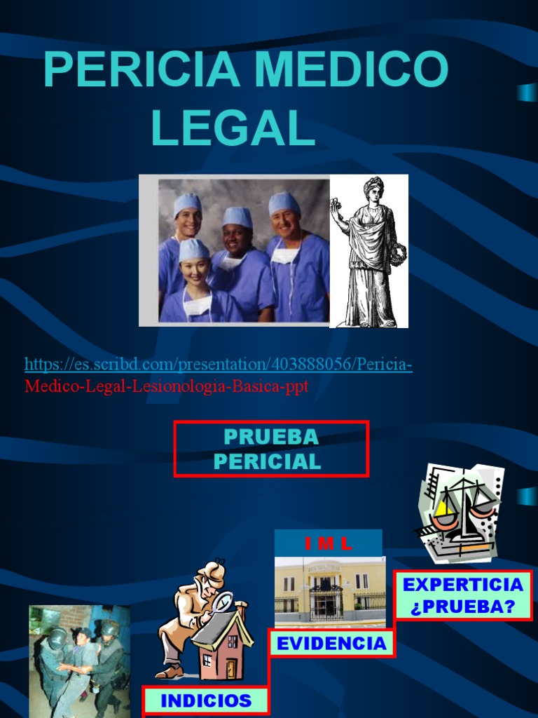 Pericia Médico Legal - Lesionología Básica | PDF | Testigo experto ...