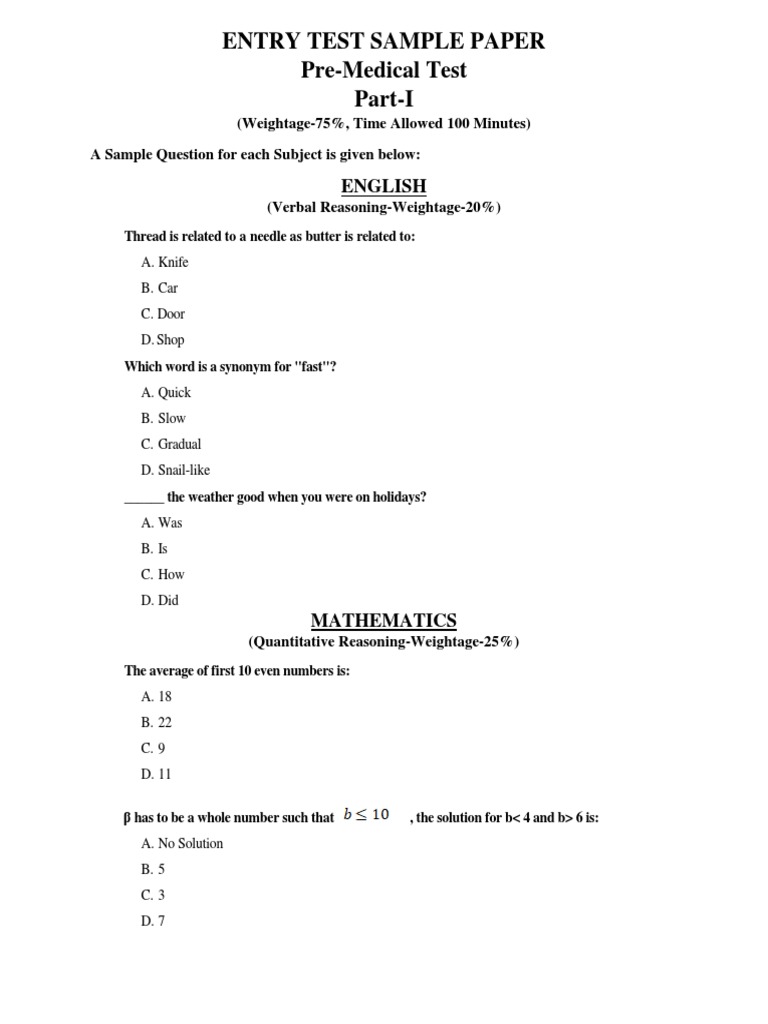 Test Sample UOL | PDF | Acid | Essays