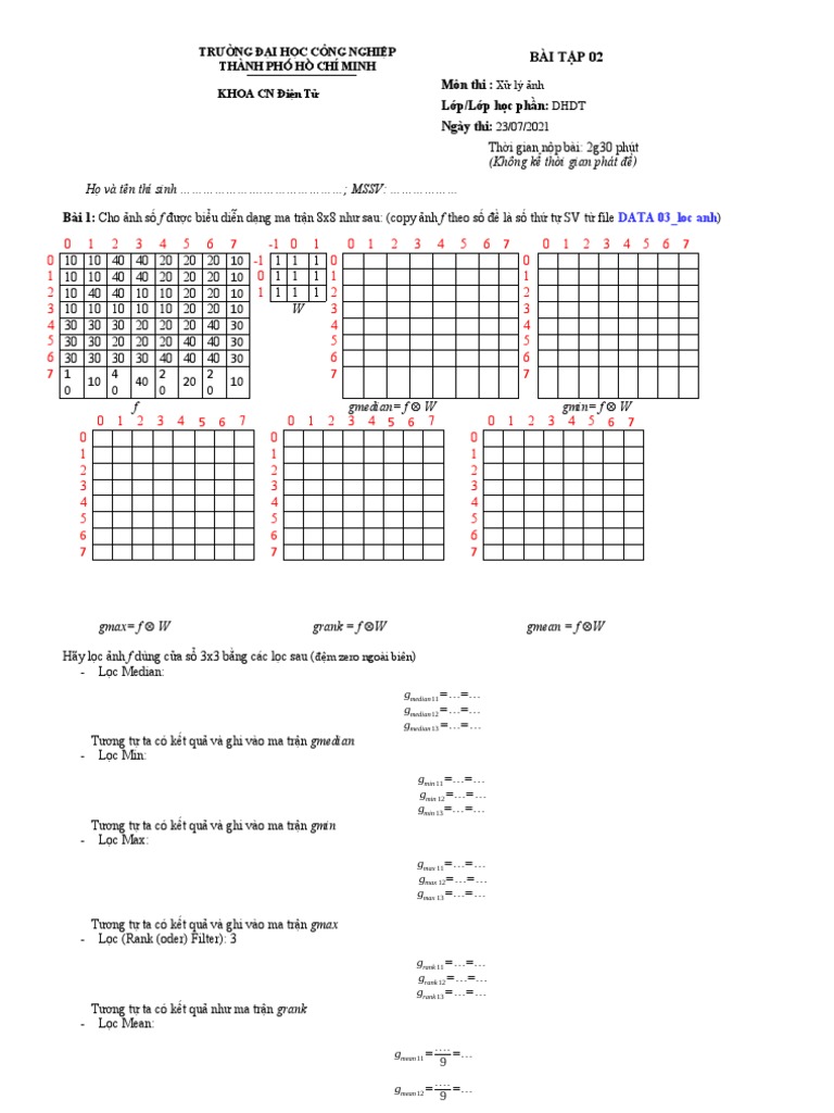STT - MSSV - Ho Va Ten SV - Bai Tap | PDF