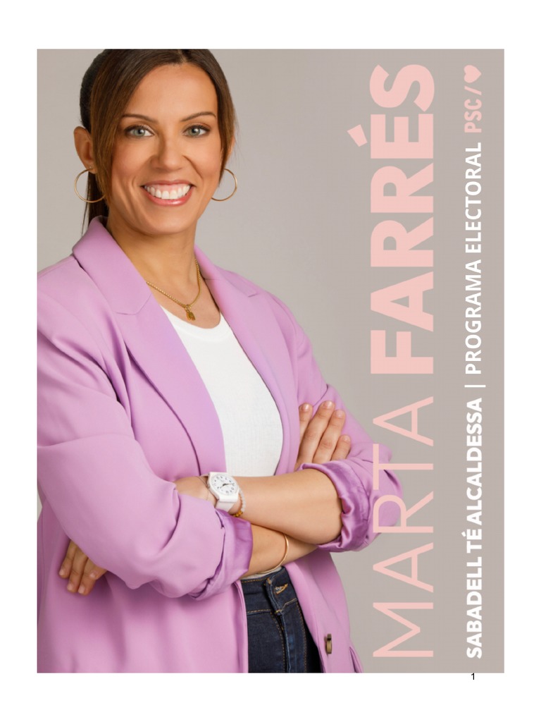 Programa Electoral PSC Sabadell | PDF