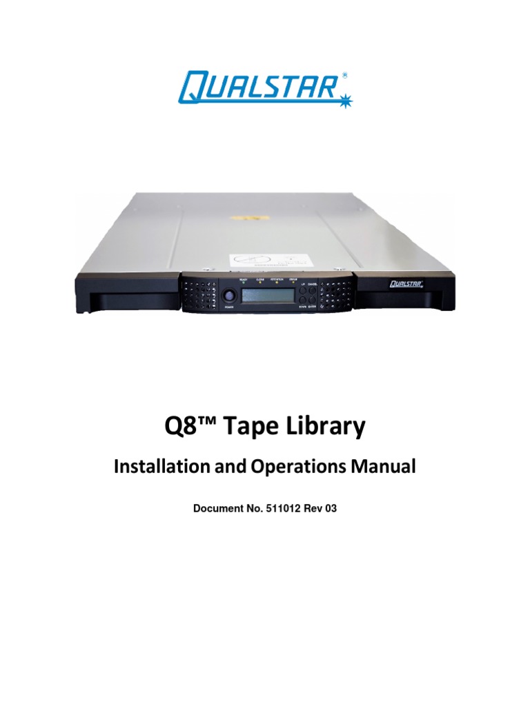 Q8 Install and Ops Manual - Rev03 | PDF | Computer Networking | Electronics