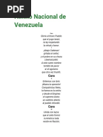 Himno Del Estado Mérida (Venezuela) | PDF