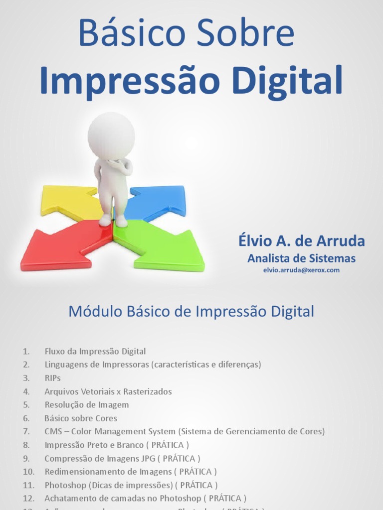 Guia Básico de Impressão Digital | PDF | Pixel | Cor