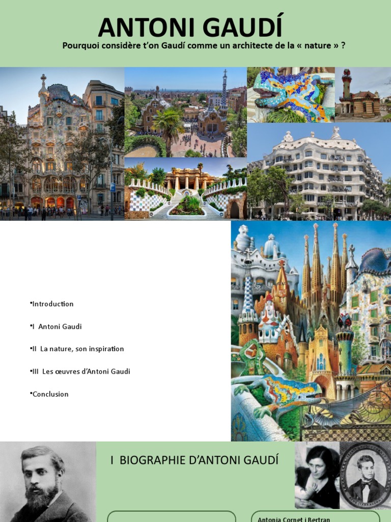 Gaudí : L'Architecte de la Nature | PDF