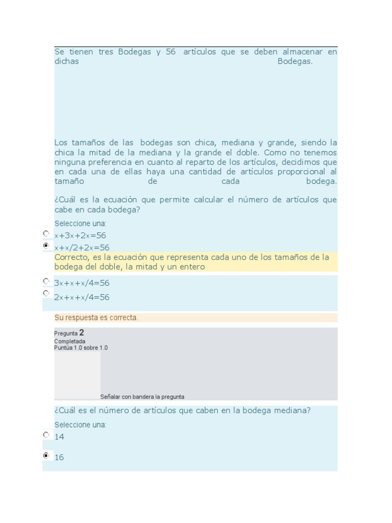 Autocalificable 4 Algebra | PDF