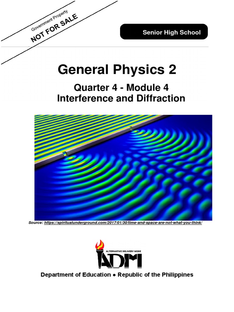 GenPhysics2 - Q2 Module 4 | PDF | Diffraction | Wavelength