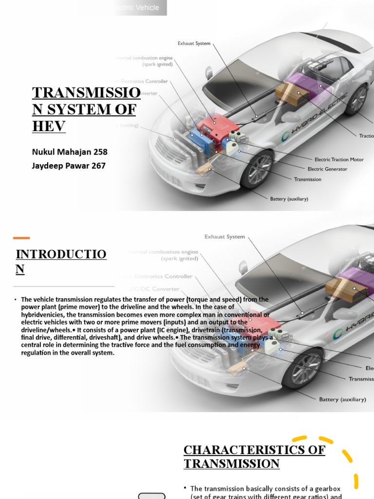 Transmission System of Hev | Download Free PDF | Automatic Transmission ...