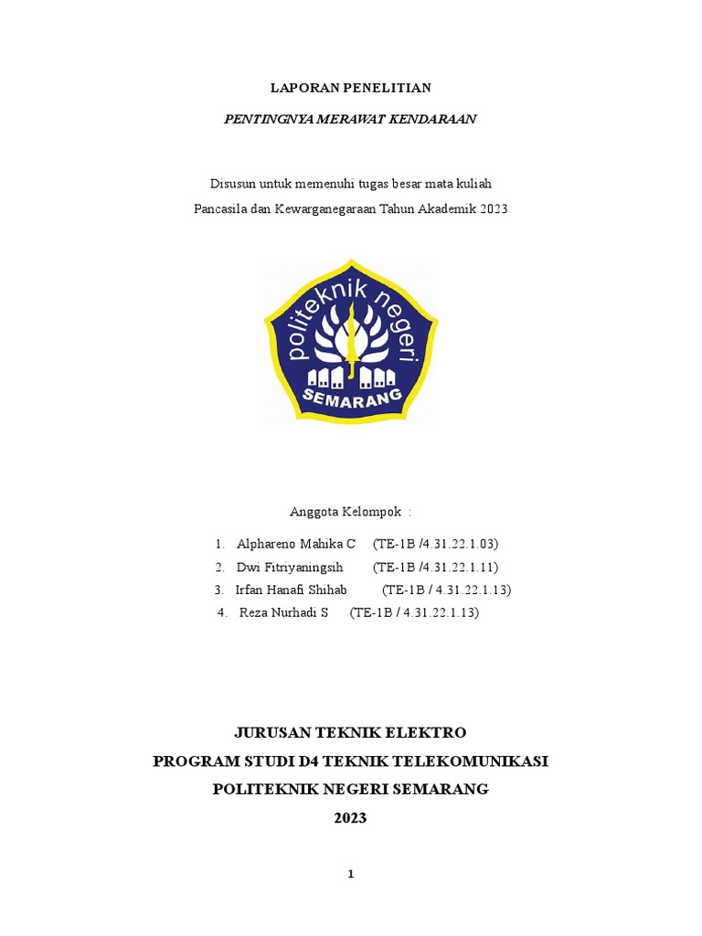 LAPORAN PPKN Fix | PDF
