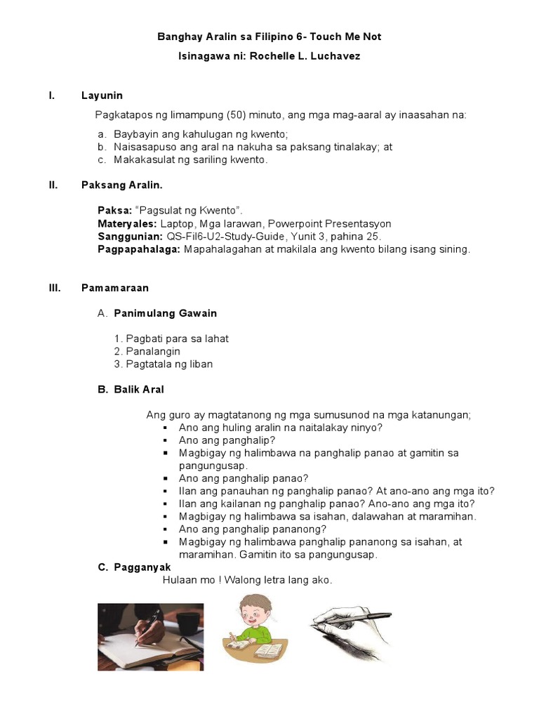 Luchavez LP FILIPINO 6 YUNIT3 4th - Demo | PDF