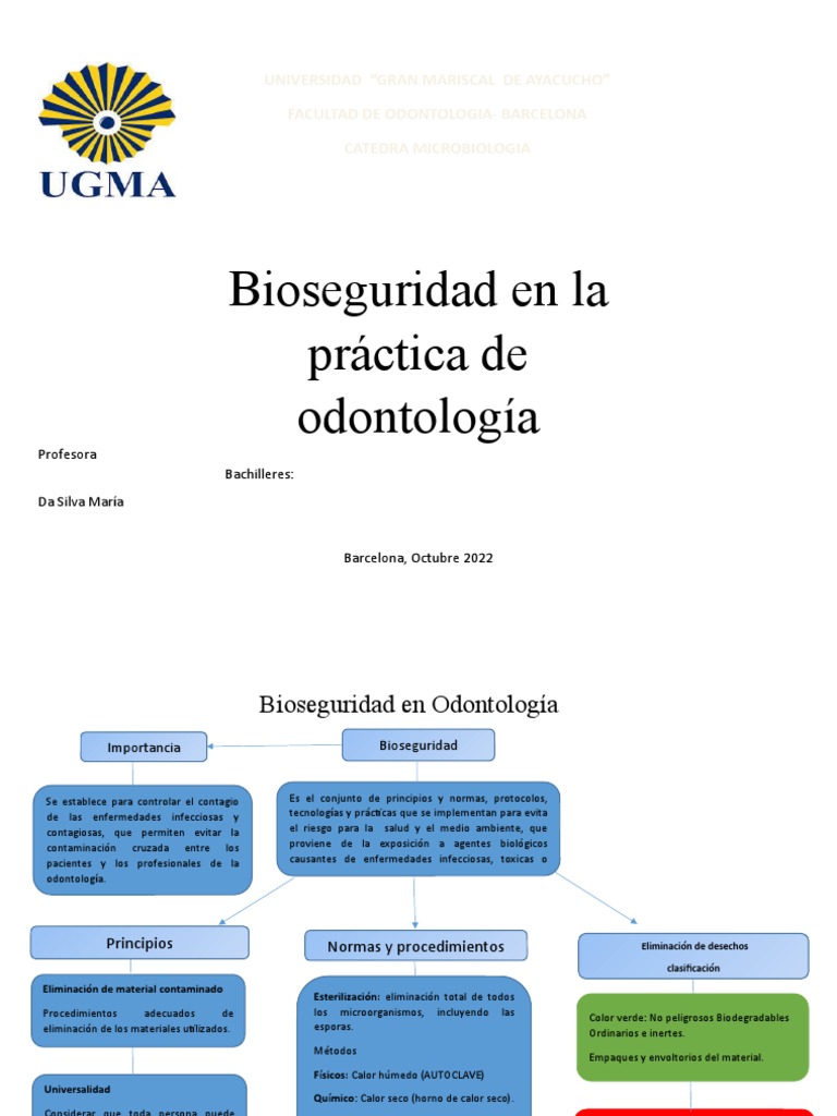 Bioseguridad en Odontologia | PDF | Contaminación | Infección Bioseguridad en Odontologia | PDF | Contaminación | Infección