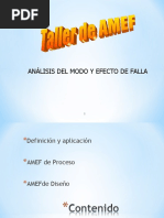 Guía AMEF: Análisis de Fallas y Efectos | PDF | Software | Diseño