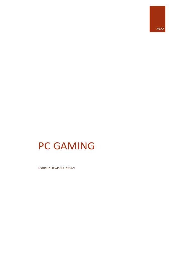 Pcgaming | PDF