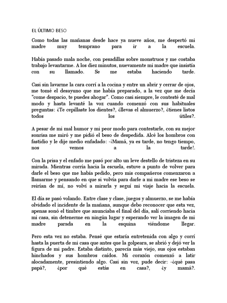 El Último Beso | PDF