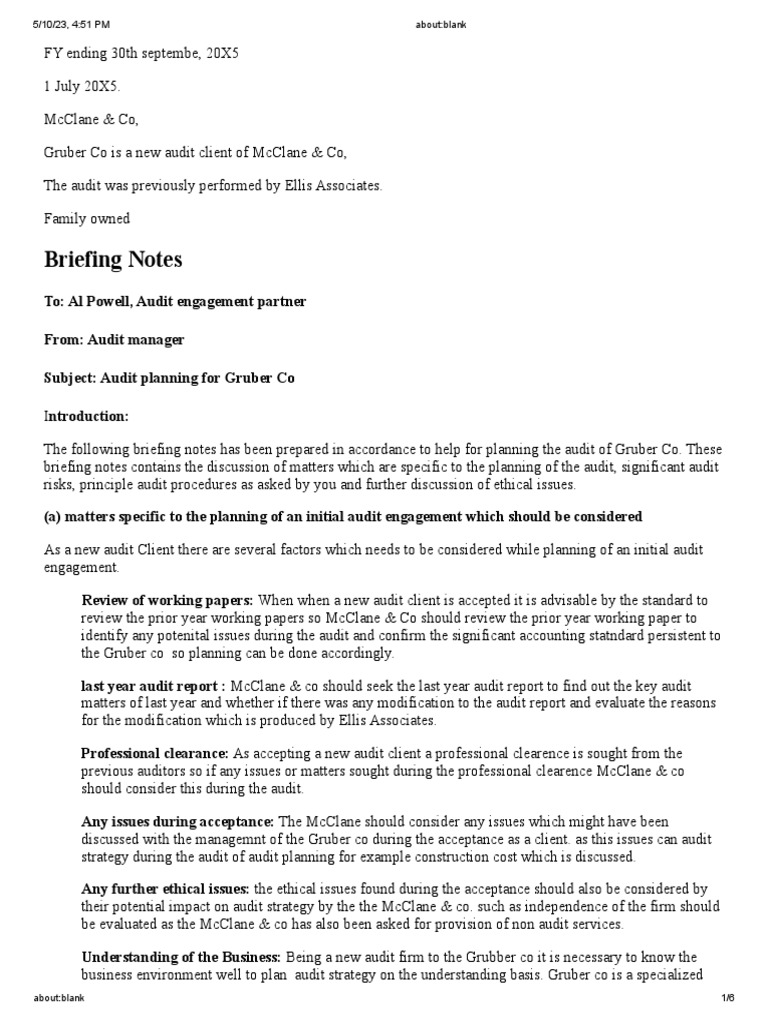 Gruber | PDF | Audit | Fair Value