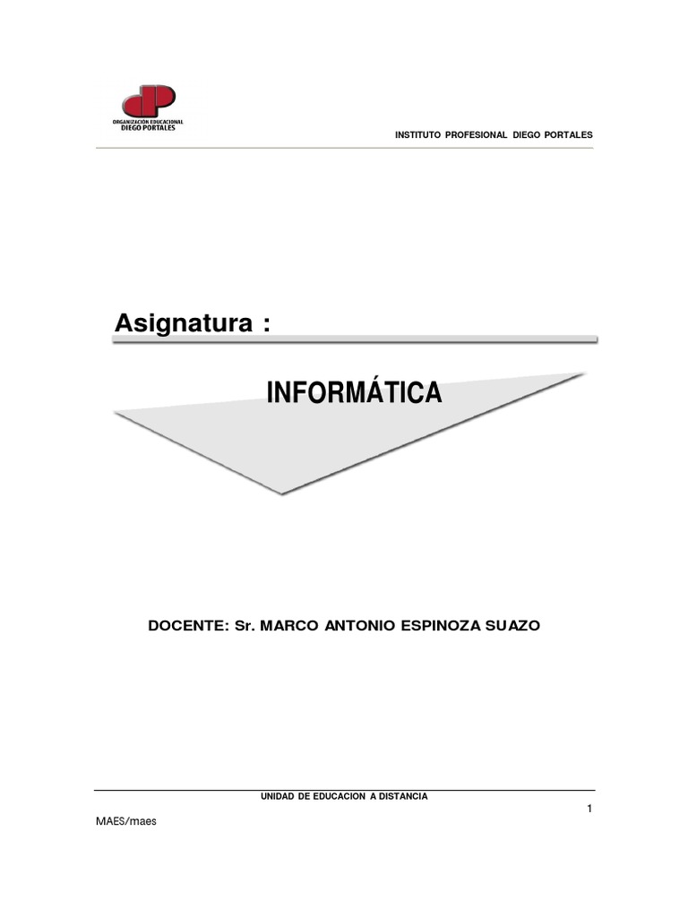 Modulo 5 Informatica | PDF | Periférico | Hardware de la computadora