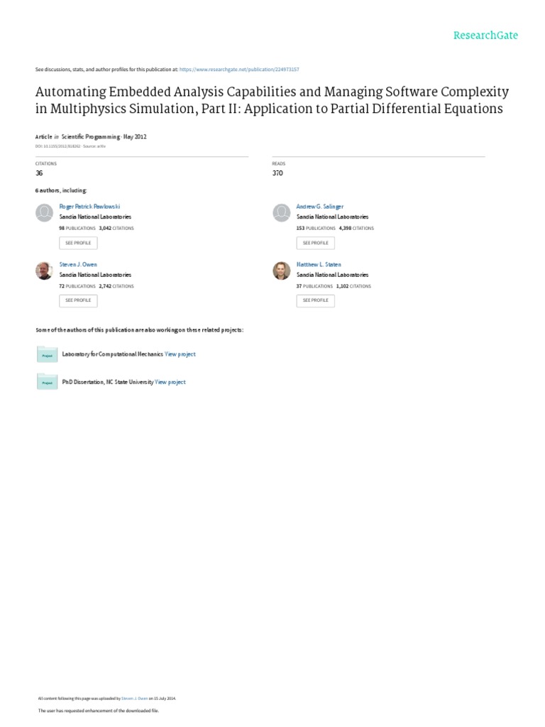Automating Embedded Analysis Capabilities And Mana Pdf Download Free Pdf Partial