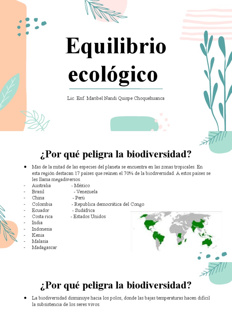 Tema 06 - Equilibrio Ecologico | PDF | Dióxido de carbono | Ecología
