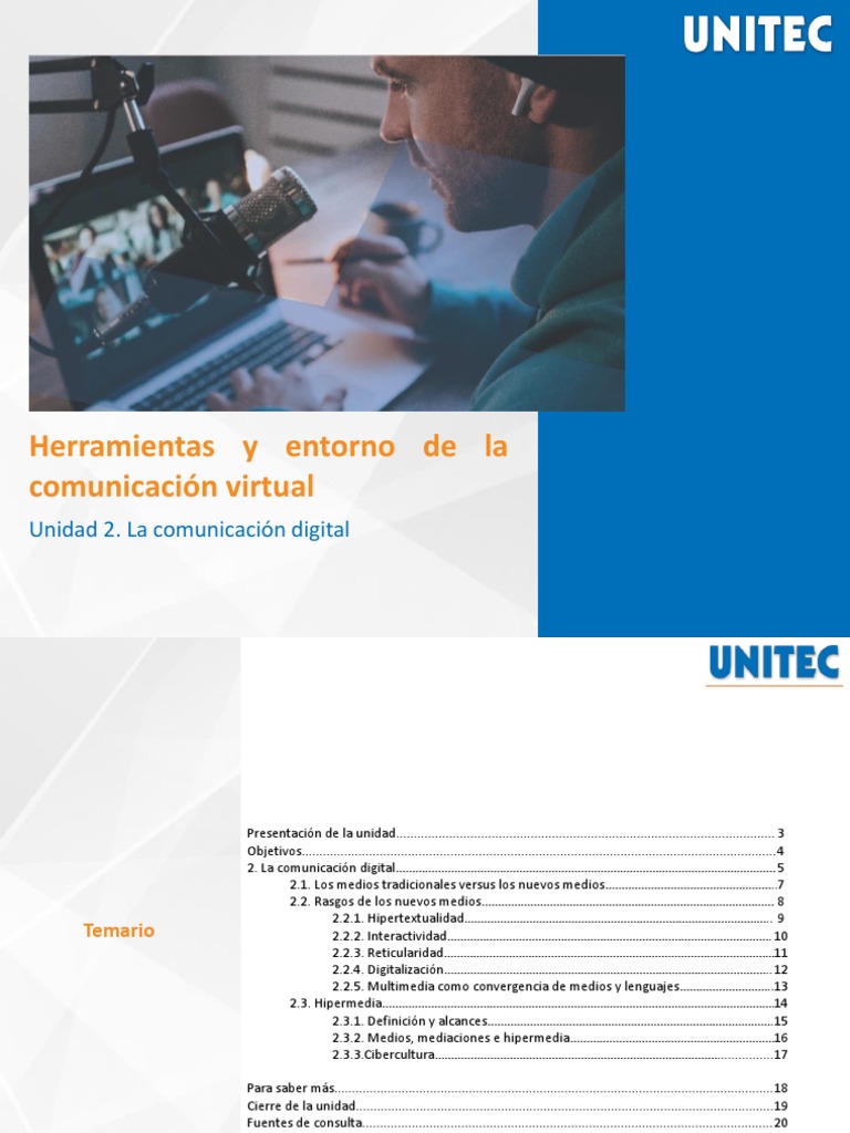 Unidad 2 HECV | PDF | Multimedia | Hipertexto