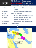 Ancient Civilizations Comparison Chart | PDF