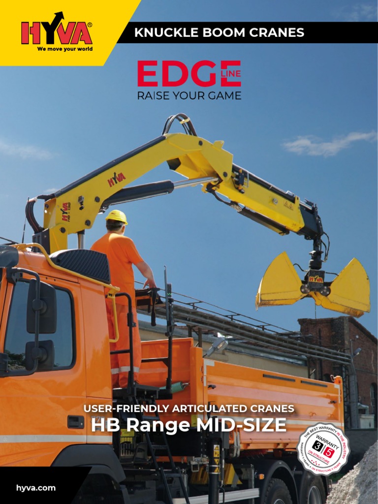 HYVA Hb-Range Usa LR | PDF | Crane (Machine) | Truck