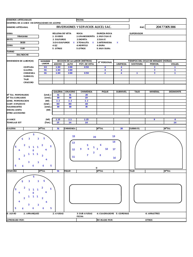 Formato Pervol | PDF