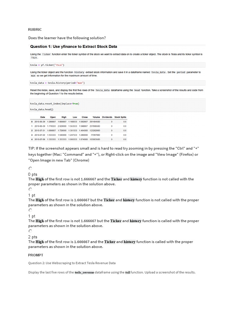 Rubric | PDF | Software | Computing