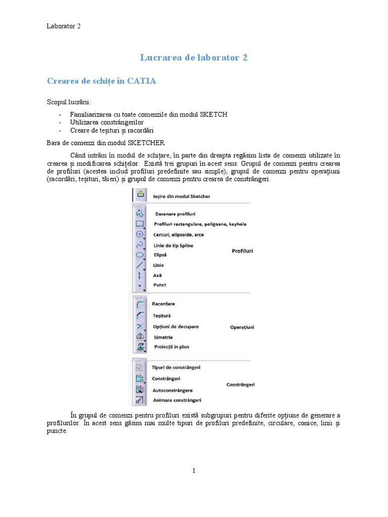 Tema-2 CATIA | PDF