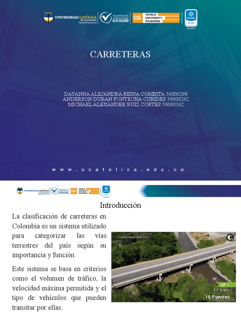 CARRETERAS Proceso Constructivo | PDF | Hormigón | La carretera