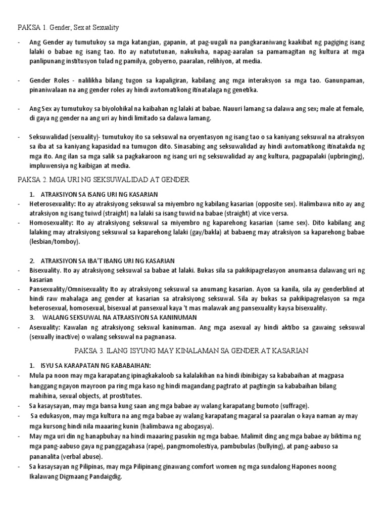 AP10_Module1;Paksa1-5 REVIEWER | PDF