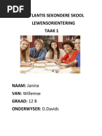 Gr10 KW1 Les 4 Loopbaankeuses | PDF