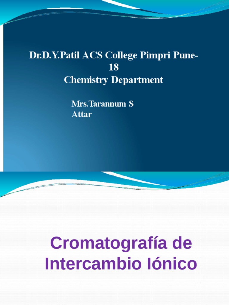 Intercambio Iónico-2 | PDF | Intercambio iónico | Ácido