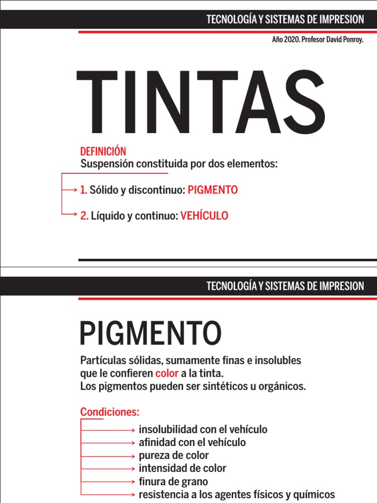 Tintas | PDF | Pigmento | Tinta