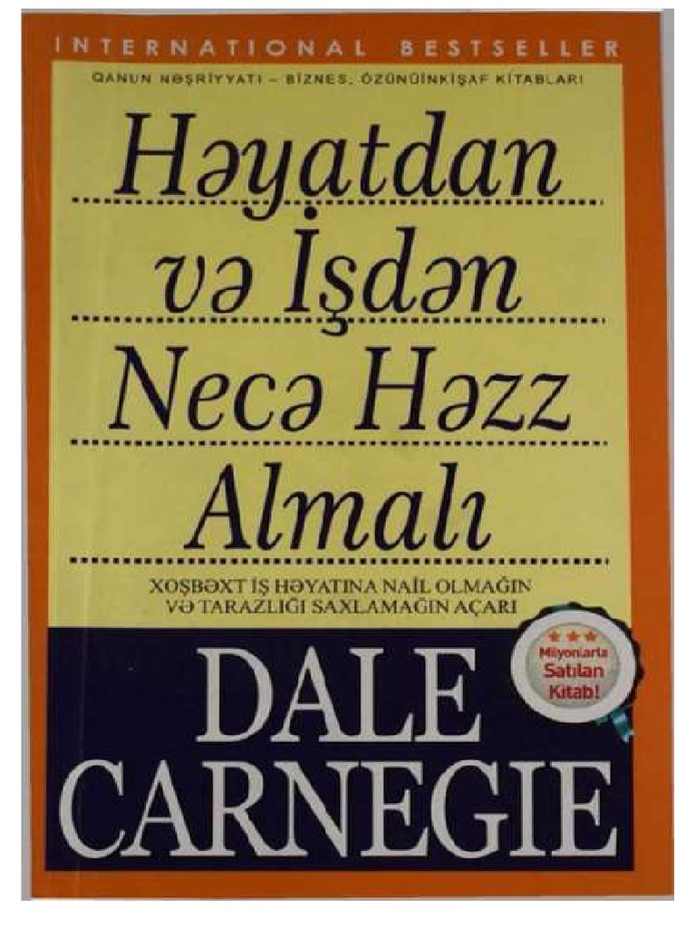 Heyatdan Ve Isden Nece Hezz Almali | PDF