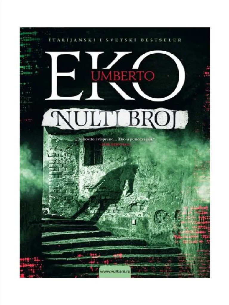 PDF Umberto Eko Nulti Broj - Compress PDF | PDF