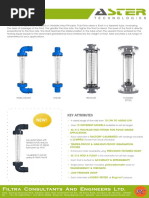 Rota Meter Yokogawa | PDF | Flow Measurement | Valve